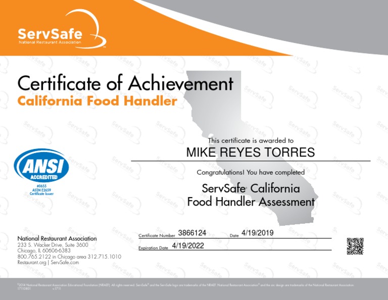 Servsafe Thingy | PDF