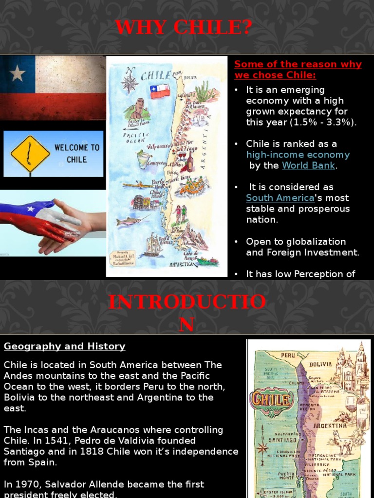 Why Chile?: Some of The Reason Why We Chose Chile | PDF | Chile ...