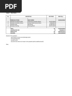 Contoh RAB INterior-1 | PDF