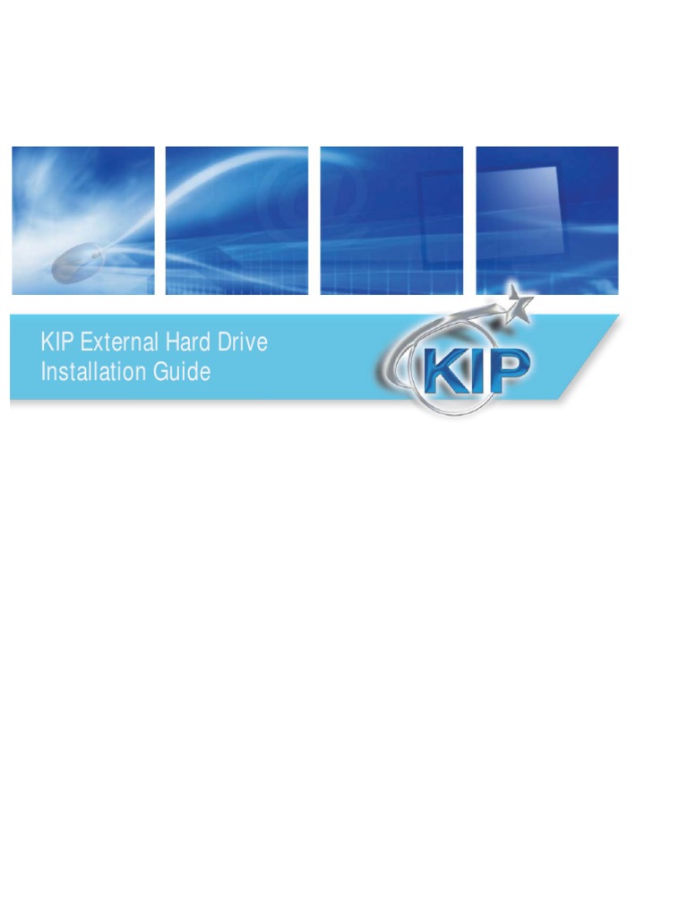 Kip Certified Autocad Driver: Kip External Hard Drive Installation ...