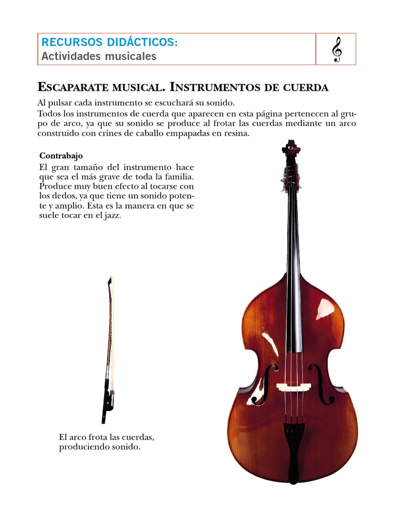 Instrumentos de Cuerdas PDF | PDF