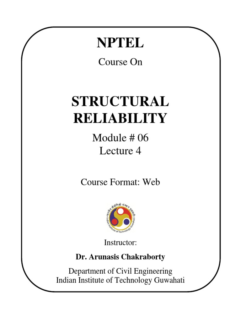 Nptel: Course On | PDF | Reliability Engineering | System