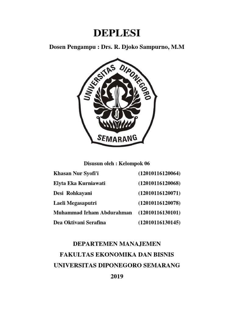 DEPLESI | PDF | Sains & Matematika