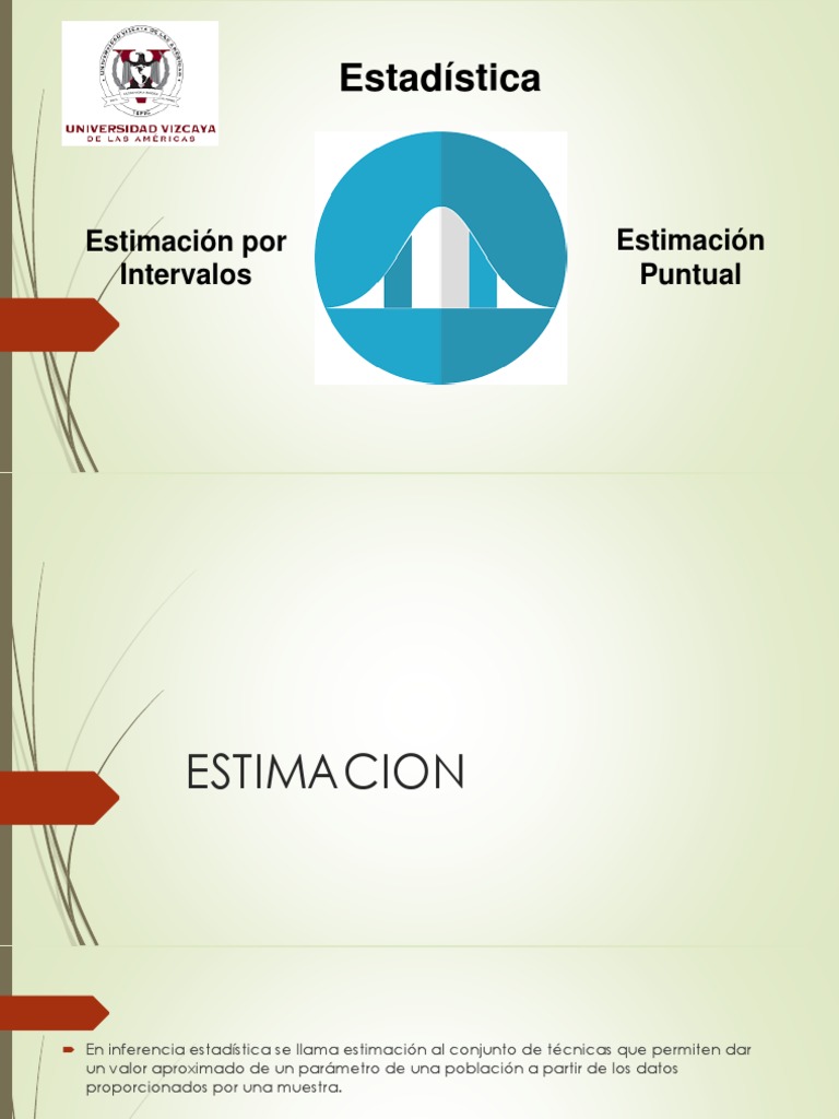 ESTIMACION | PDF | Teoría de la estimación | Estimador