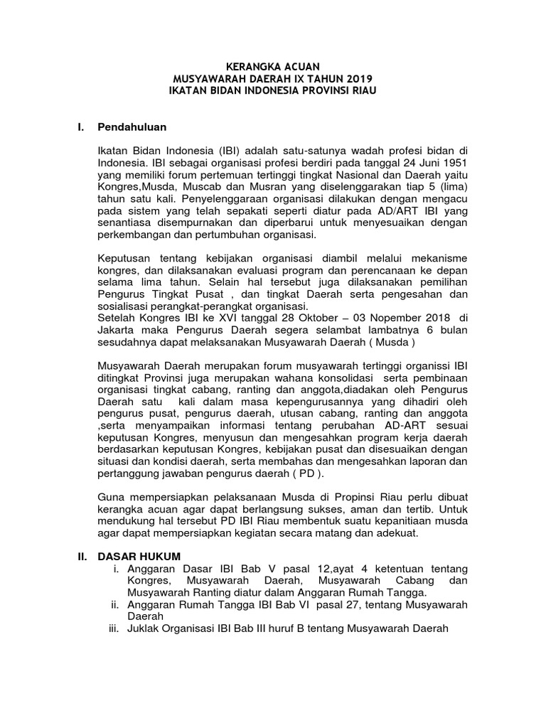 Proposal Musda & Semin | PDF
