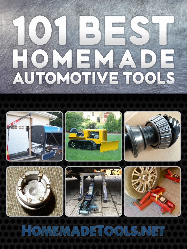 Best Homemade Automotive Tools - EBOOK PDF | PDF | Mechanical ...
