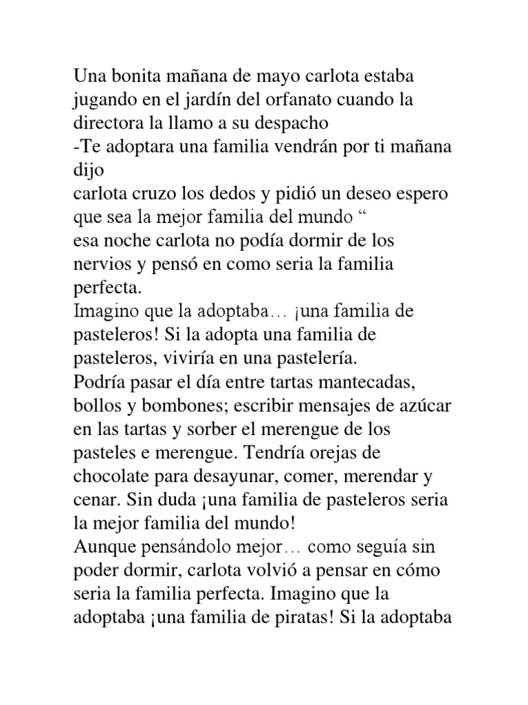 La Mejor Familia Del Mundo | PDF