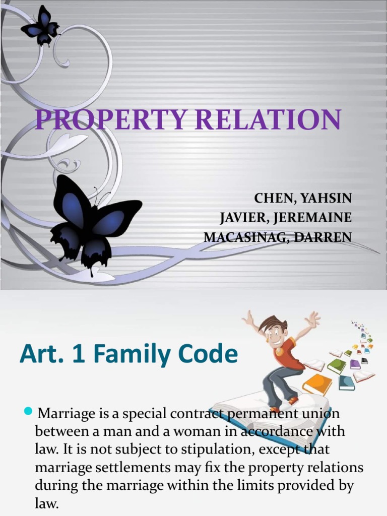 Tax2 Property Relationship | PDF | Community Property | Marriage
