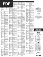 ¿Cómo Programar El Control Remoto Universal Mitzu Mrc-Uni6 - Códigos para Control Remoto ...