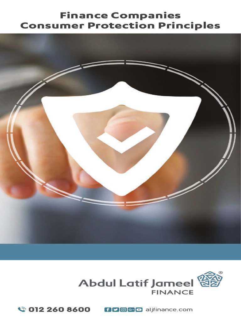 Finance Companies Consumer Protection Principles | Download Free PDF ...