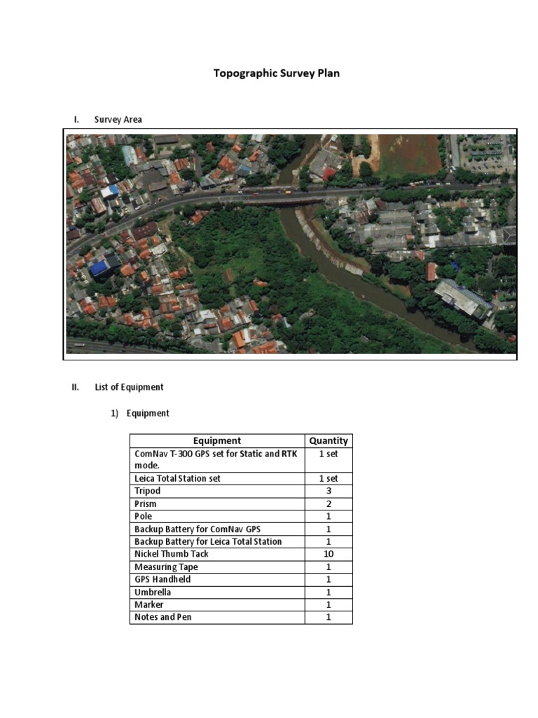 Topographic Survey Plan | PDF | Surveying | Geographic Data And Information