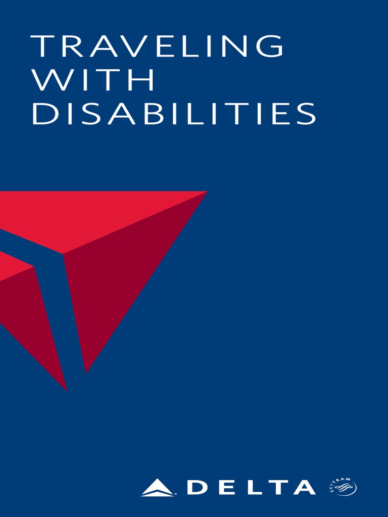 Delta Disability Brochure 09-06-13-08 | PDF | Wheelchair | Delta Air Lines
