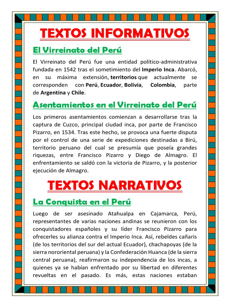 Textos Informativos | PDF