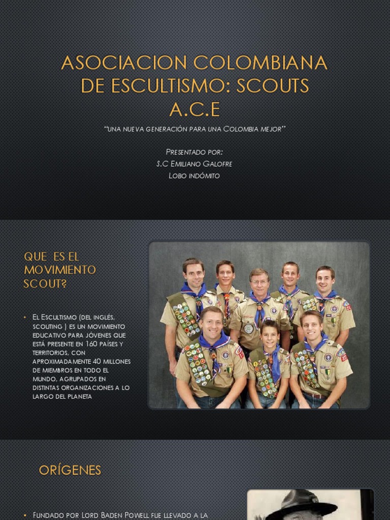 Presentacion Scouts Ace | PDF | Exploración | Organizaciones juveniles