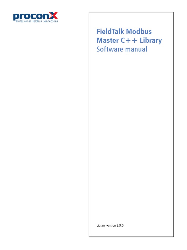 FieldTalk Modbus Master C++ Library | PDF | Internet Protocol Suite | Data Type
