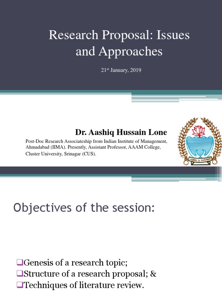 How To Write A Research Proposal AHL FINAL | PDF | Argument | Justification