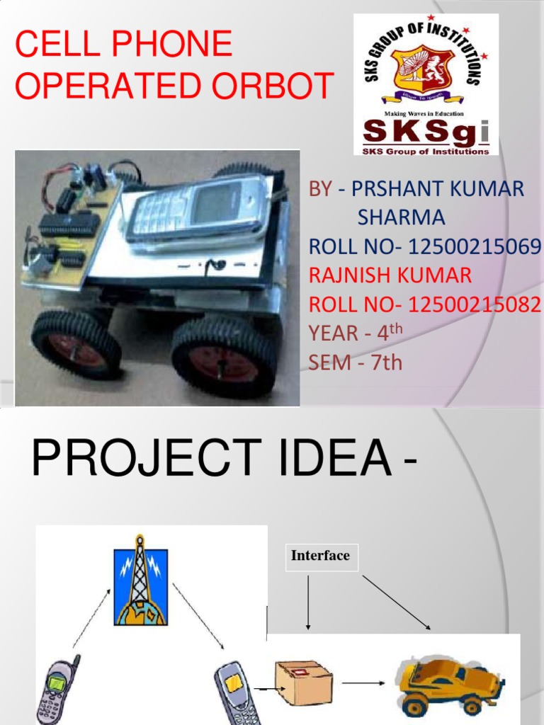 Robotics Mobile Controlling Device | PDF | Information And ...