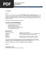 Sample Letter of Invitation For Potential Committee Members | PDF