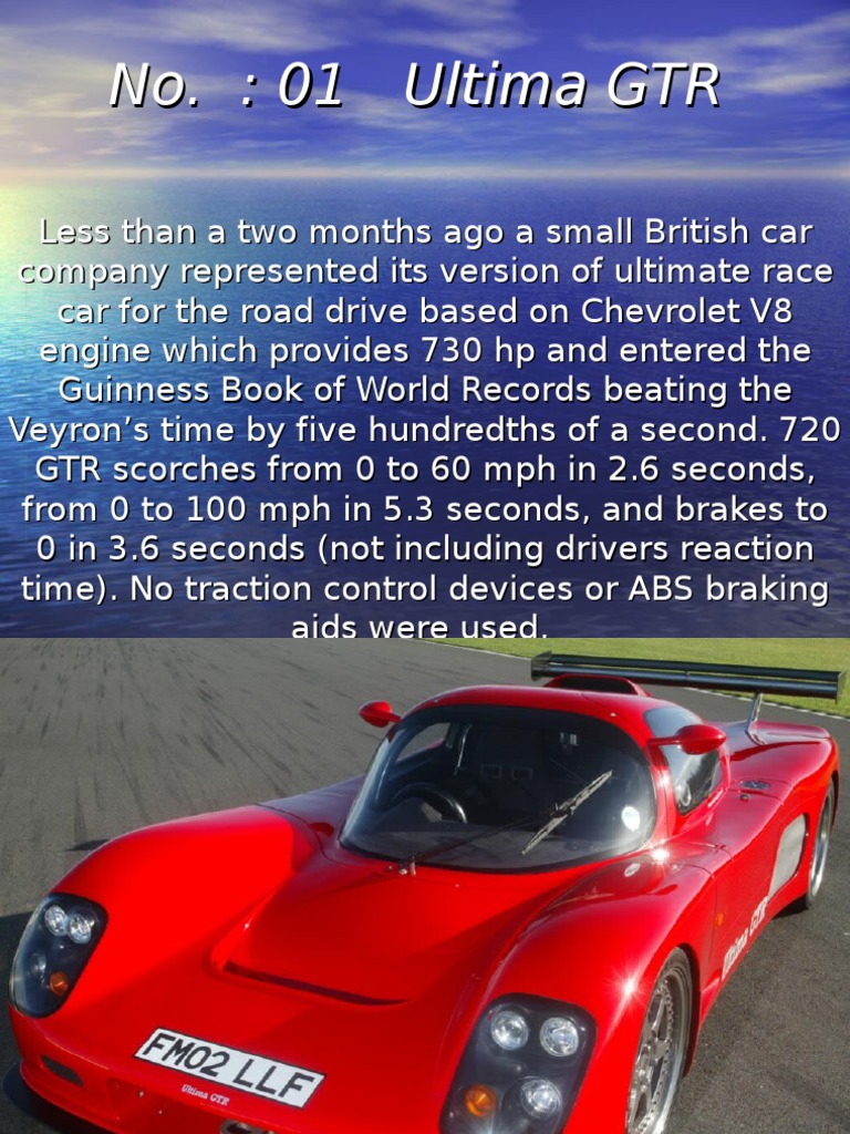 World's Fastest Cars | PDF | Motor Vehicle | Luxury Vehicles