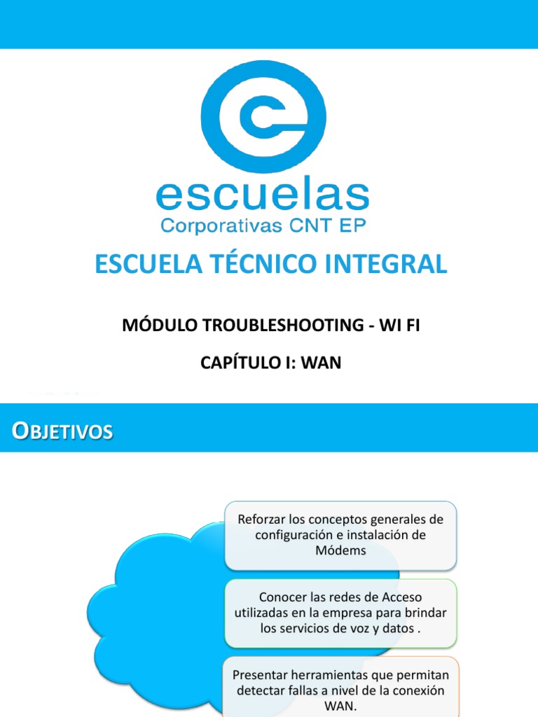 2.1. Módulo WAN Presentación VALIDACION8 8 2018 | PDF | Modo de ...