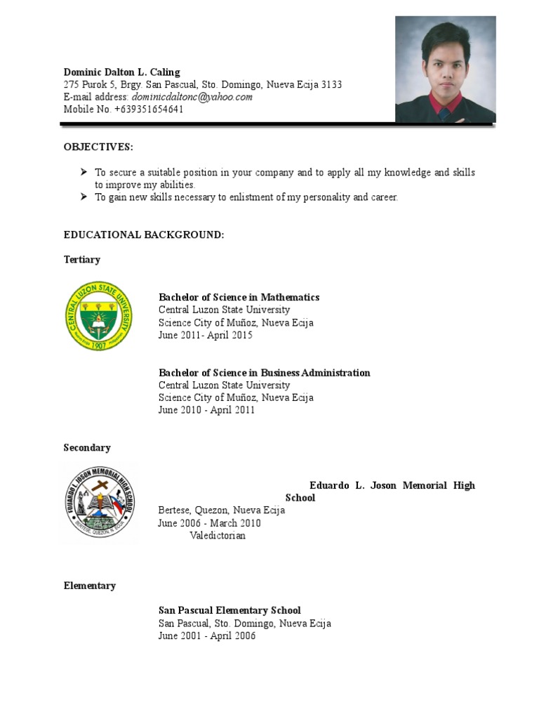 RESUME | PDF | Behavior Modification | Science