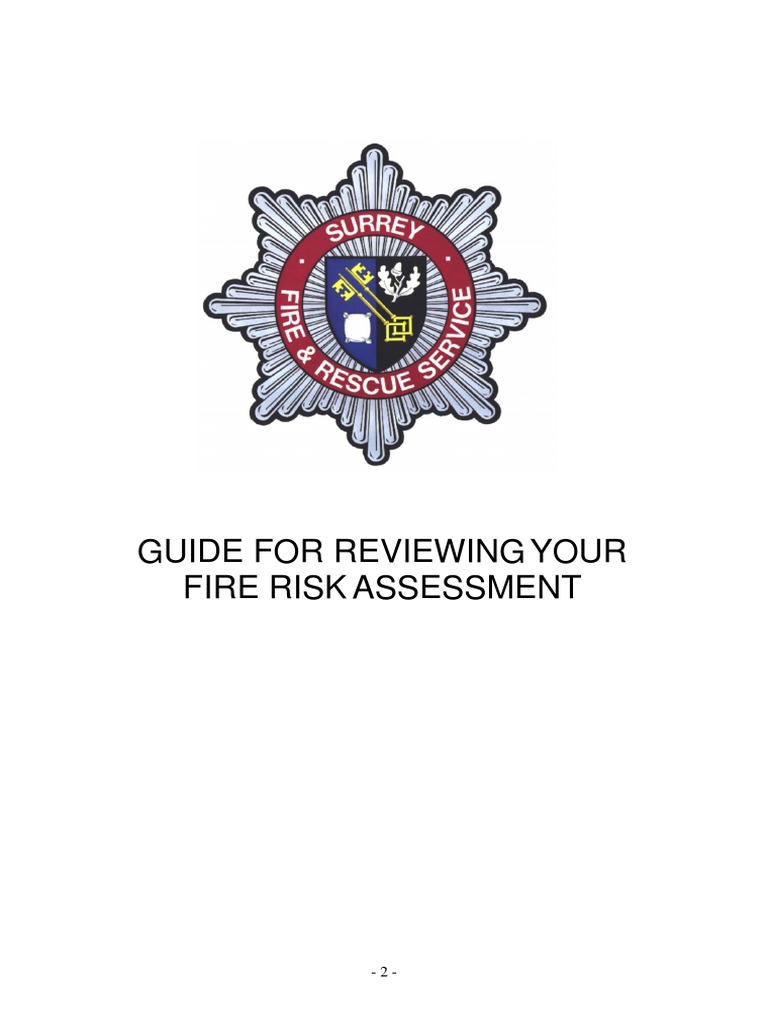 10 Review Your Fire Risk Assessment Guide | PDF | Fire Safety | Fires