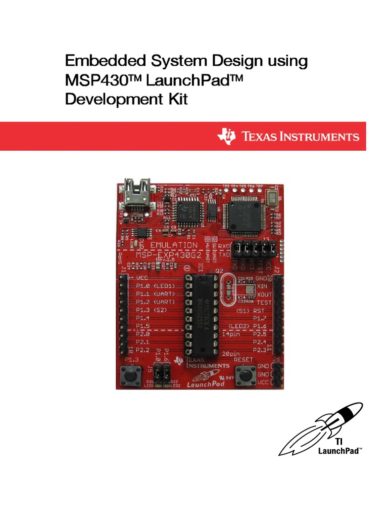 Embedded System Design Using MSP430 Launchpad Development Kit PDF | PDF | Microcontroller ...