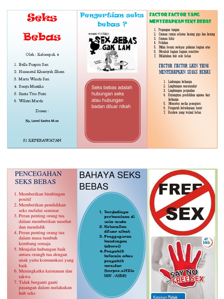 LEAFLET Seks Bebas | PDF