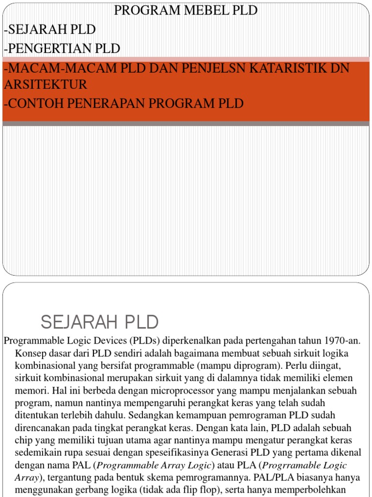 Materi PLD | PDF