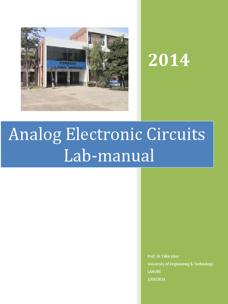 Analog Digital Electronics 14 Pdf Pdf Amplifier Bipolar