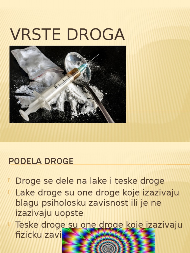 Vrste Droga | PDF