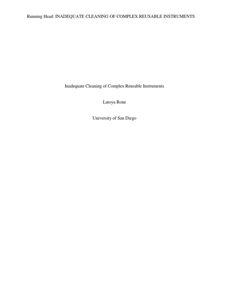 Enlc 556 White Paper Final Project | PDF | Medical Device | Surgery