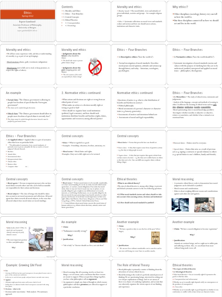 Ethics - Consequentialism and Utilitarianism | PDF | Utilitarianism ...