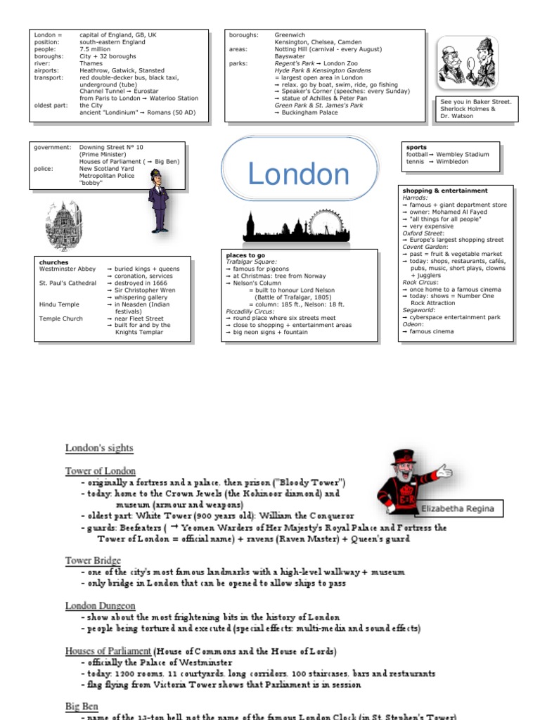 Mind Map London Classroom Posters 116095 | PDF | Palace Of Westminster ...
