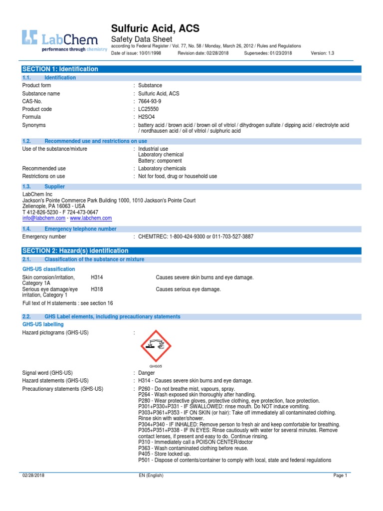 MSDS For Acetic Acid - ScienceLab | PDF | Firefighting | Toxicity