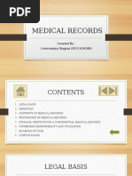 Types of Medical Records | PDF | Medical Record | Therapy