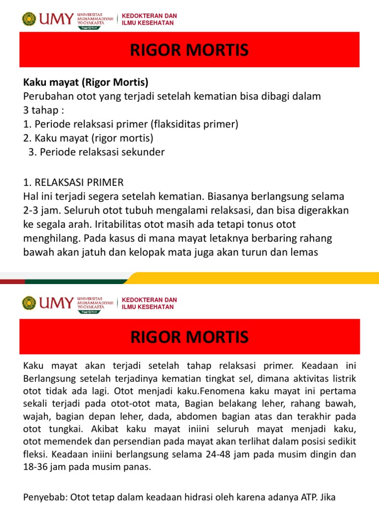 Rigor Mortis | PDF | Filsafat