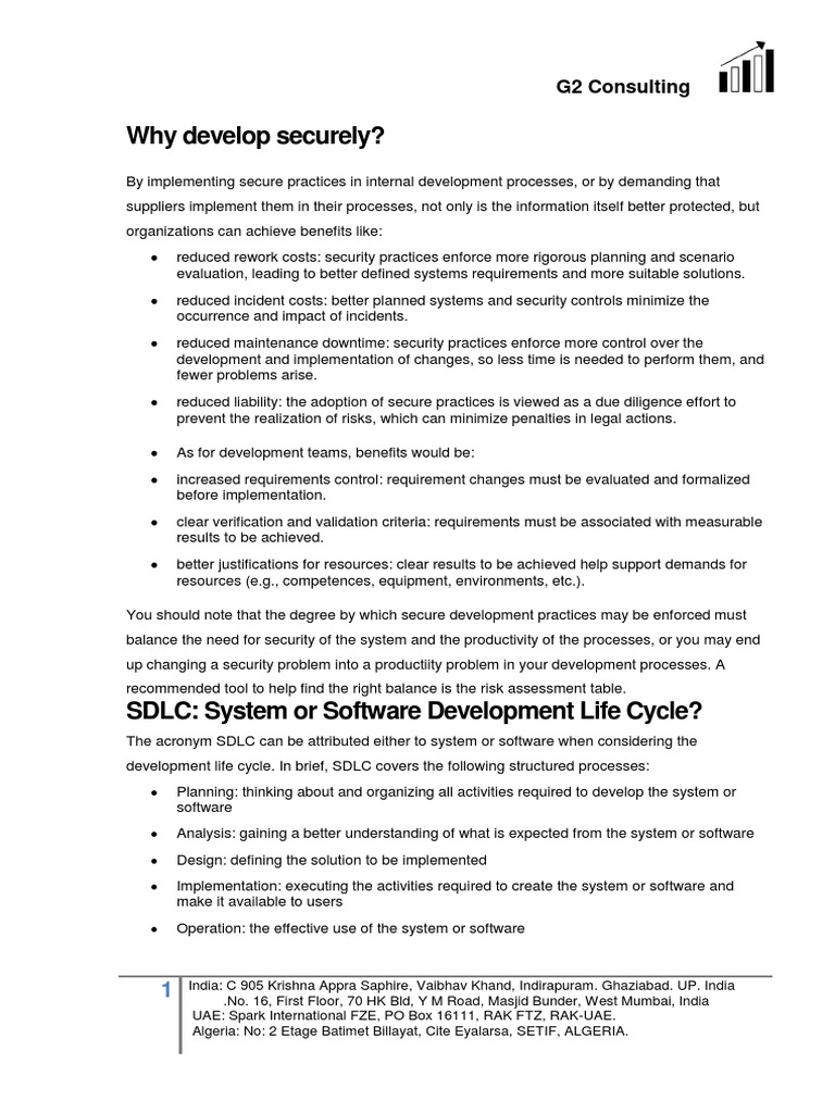 SDLC - ISO 27001 Ver 2013 | PDF | Information Security | Software Development