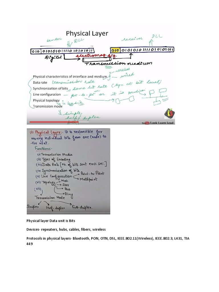 OSI Layers Functions | PDF | Computer Network | Osi Model