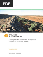 Ancold - Guidelines On Tailings Dam | PDF