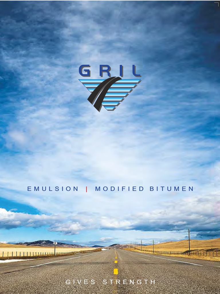 Emulsion Modified Bitumen: Gives Strength | PDF | Road Surface | Asphalt