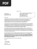 NYU ACCEPTANCE Letter PDF | PDF | New York University | Academia