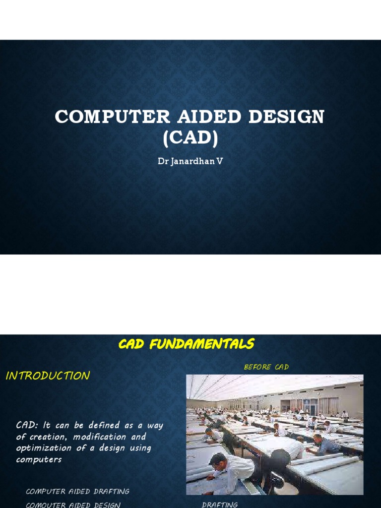 Computer Aided Design Cad Dr Janardhan V Pdf Computer Aided Design Cartesian