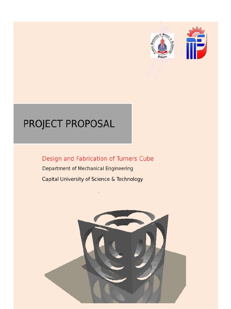 Mechanical Design Project Proposal PDF | PDF | Machining | Drilling