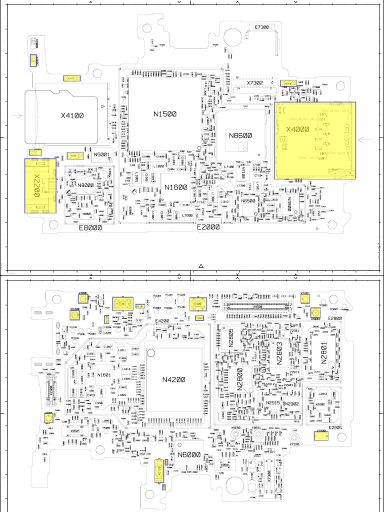 Layout PCB Sony Xperia Z1 C6902, C6903, C6906, C6943, L39h - (WWW ...