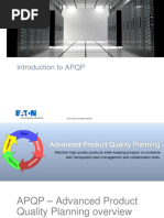 APQP Training Material | PDF | Reliability Engineering | Specification (Technical Standard)