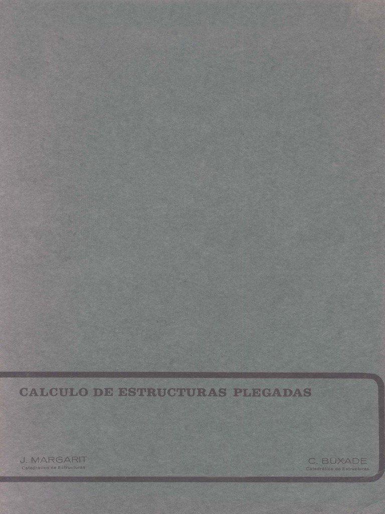 Estructuras Plegadas PDF | PDF