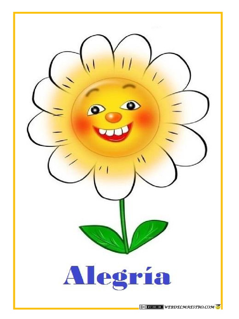 Actividades para Trabajar Las Emociones Alegría PDF | PDF