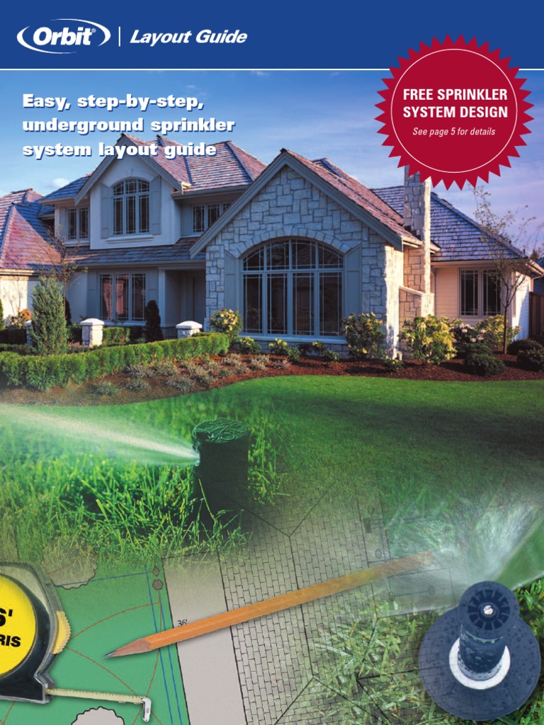 Layout Guide: Easy, Step-By-Step, Underground Sprinkler System Layout ...