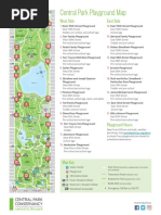 Central Park Map | PDF | Parks | Outdoor Recreation